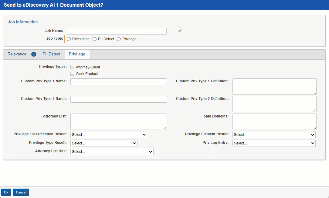eDiscovery AI Privilege Review